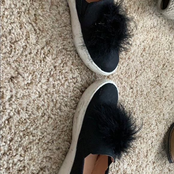 Shoes | Puff Ball Slides | Poshmark